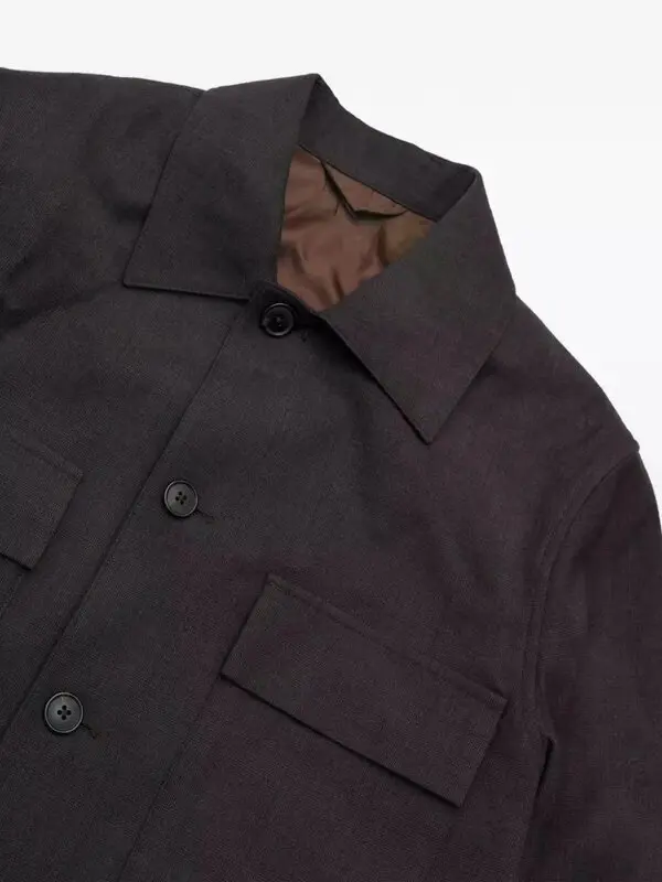 SELECTED Button Flap-pocket Overshirt