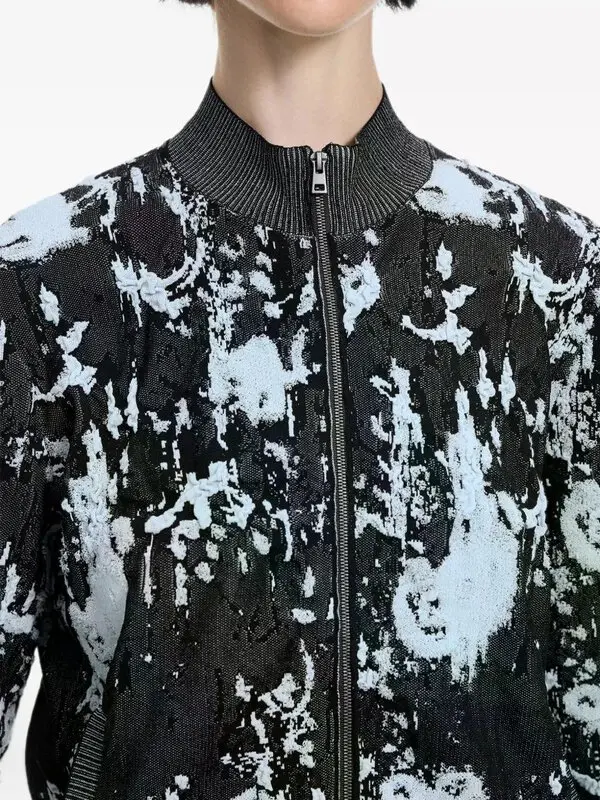 JNBY Printed Cardigan - Black