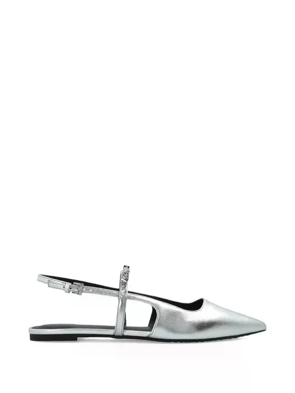 Michael Kors Dina Rhinestone-embellished Ballet Flats