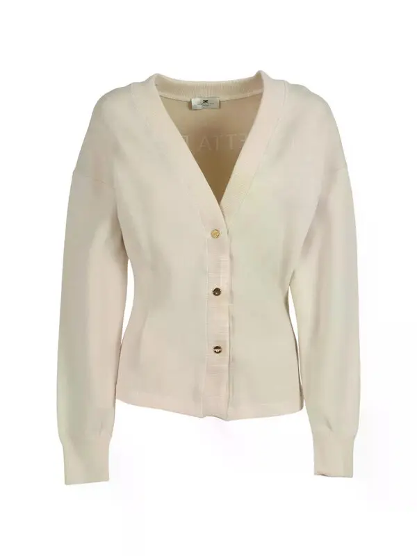 Elisabetta Franchi V-neck Button-fastening Cardigan