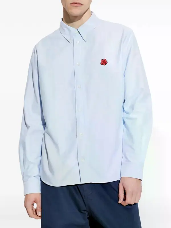 Kenzo Flower-embroidered Shirt