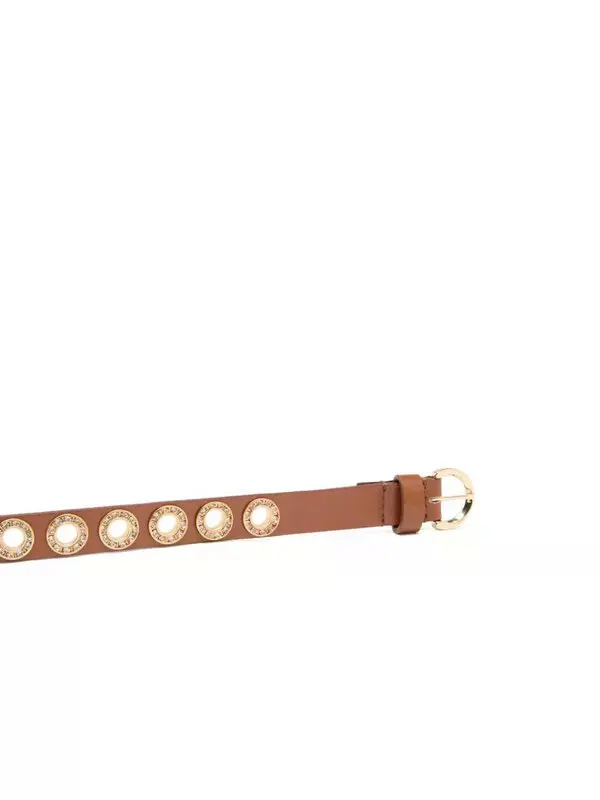 Pinko Eyelet Embellished Belt