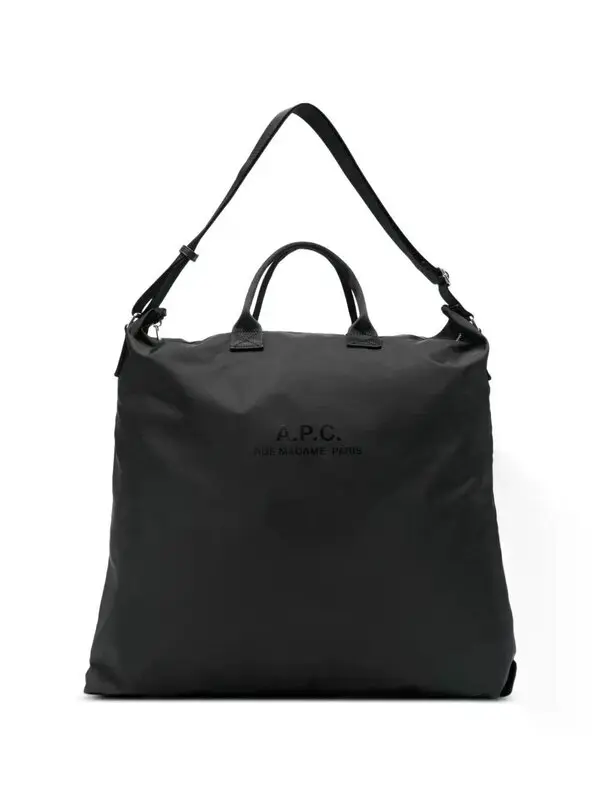 A.p.c. Adjustable-strap Messenger Bag - Black