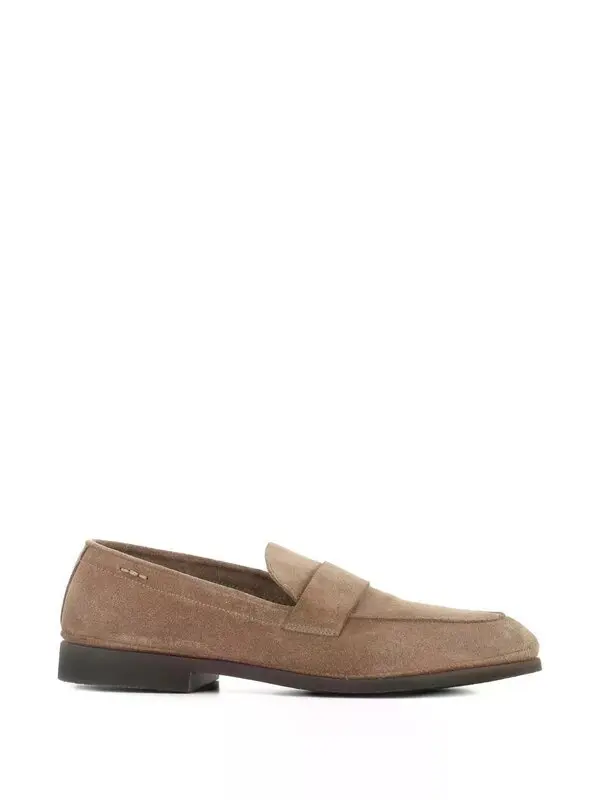 ALEXANDER HOTTO Strap Suede Loafers