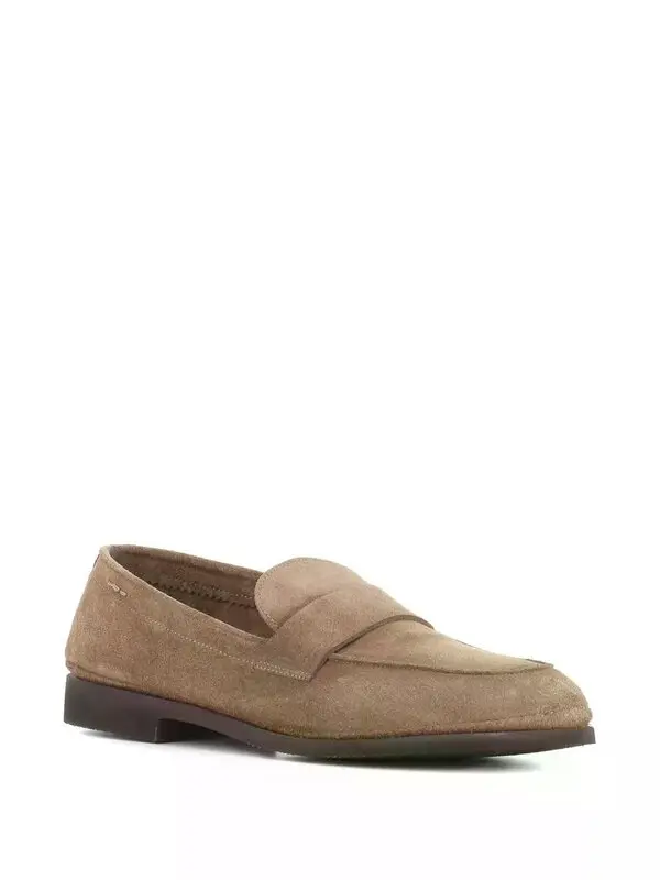 ALEXANDER HOTTO Strap Suede Loafers