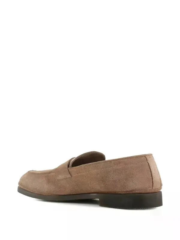 ALEXANDER HOTTO Strap Suede Loafers