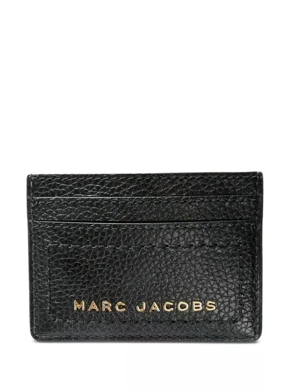 Marc Jacobs Logo-lettering Card Holder - Black