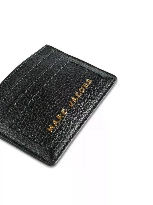 Marc Jacobs Logo-lettering Card Holder - Black