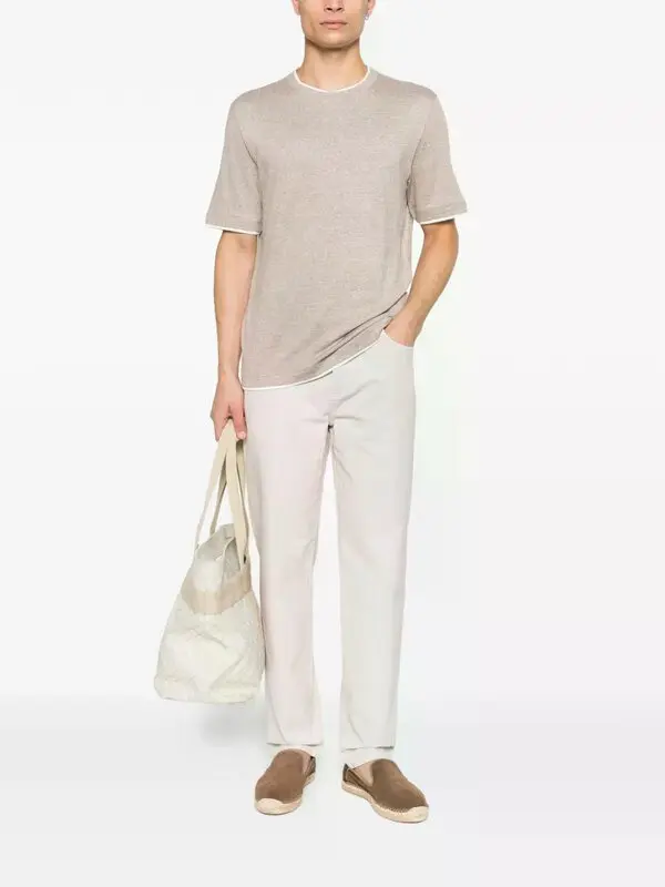 Brunello Cucinelli Trimmed T-shirt