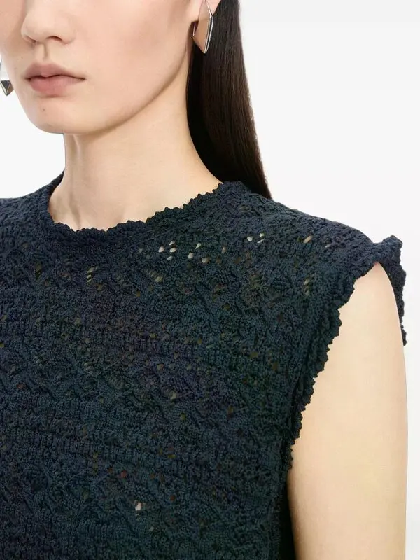 JNBY Jacquard Vest - Blue