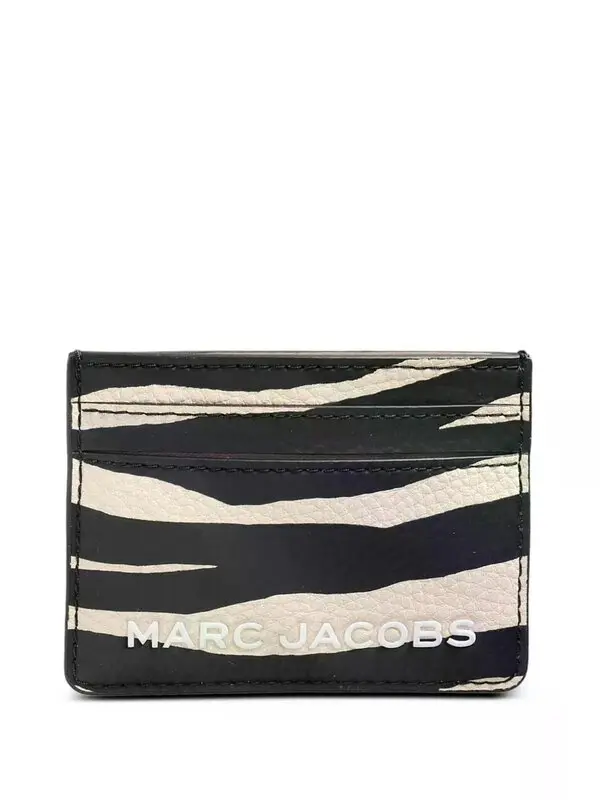 Marc Jacobs Zebra-print Cardholder - Black