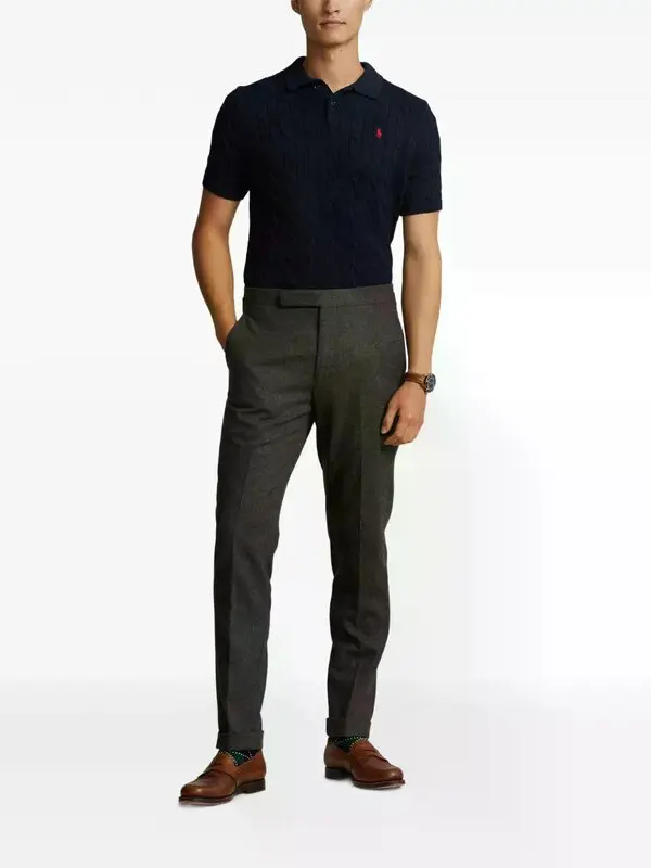 Polo Ralph Lauren Cable-knit Polo Shirt