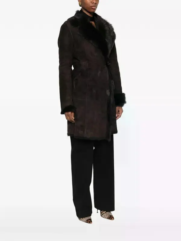Nour Hammour Joni Shearling Coat