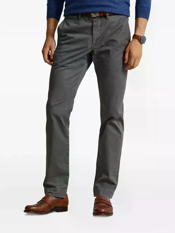 Polo Ralph Lauren Slim-cut Chino Trousers - Grey