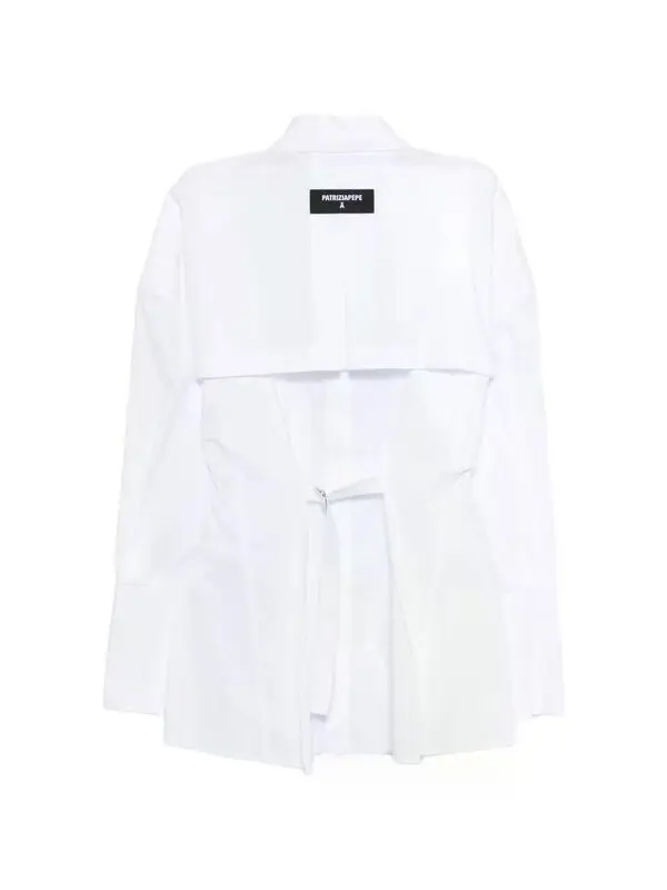 Patrizia Pepe Cut-out Shirt