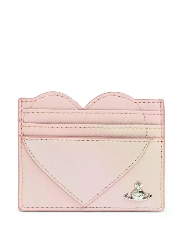 VIVIENNE WESTWOOD Heart Card Wallet - Pink