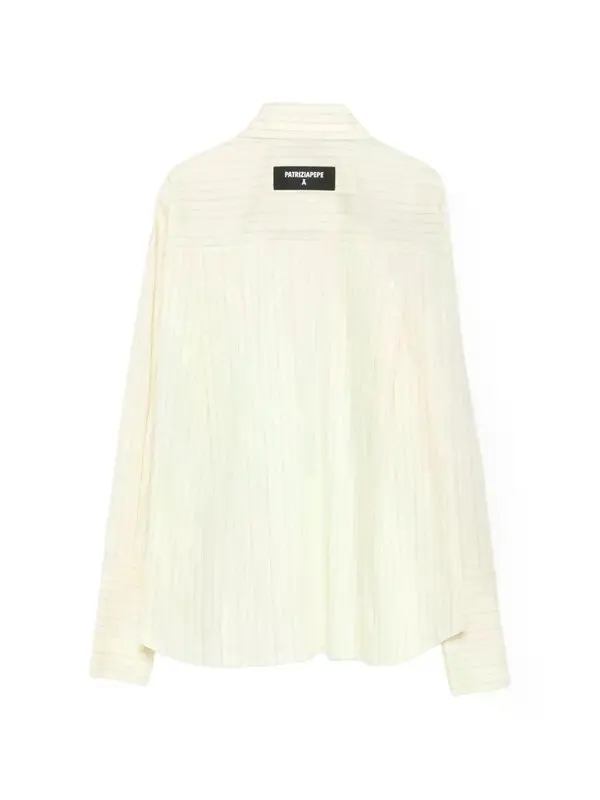 Patrizia Pepe Striped Shirt - Yellow