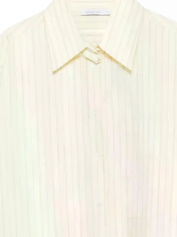 Patrizia Pepe Striped Shirt - Yellow