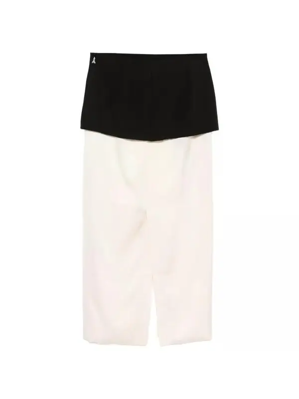 Patrizia Pepe Colour-block Midi Skirt
