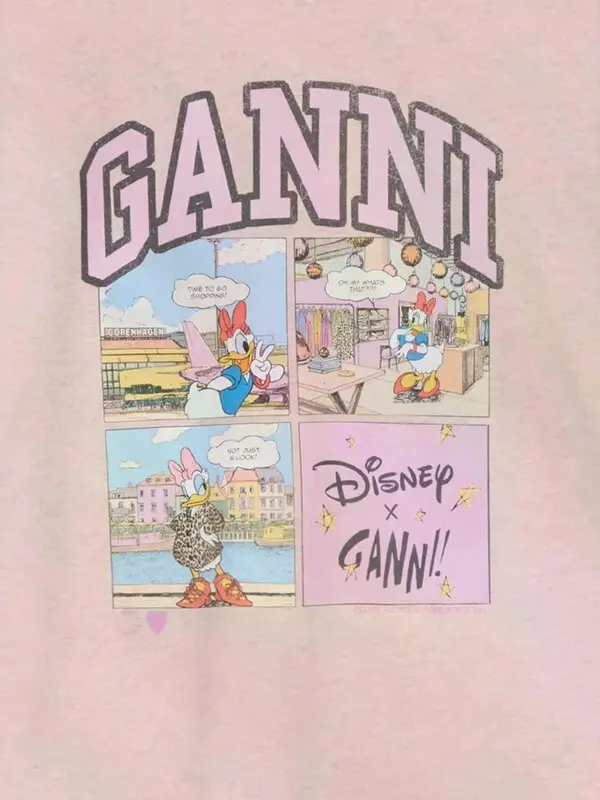 GANNI X Disney Comic-print Sweatshirt