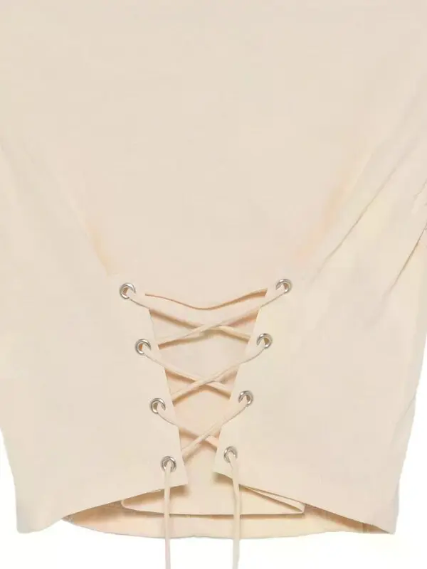 Patrizia Pepe Bustier Laced T-shirt