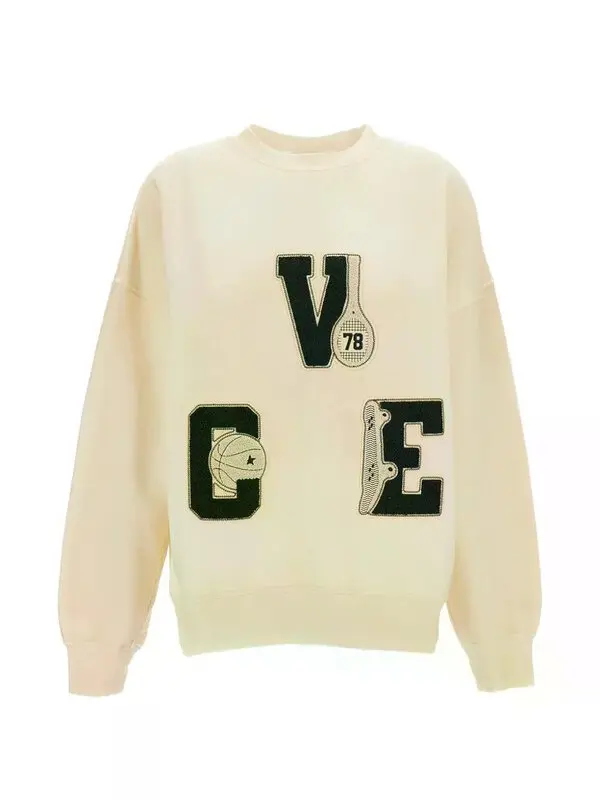 GOLDEN GOOSE Patch-appliqués Sweater