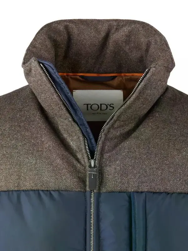 TOD'S Padded Colour-block Jacket