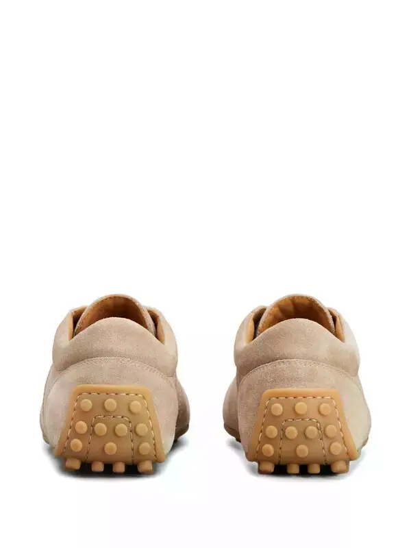 TOD'S Logo-detail Lace-up Sneakers - Neutrals