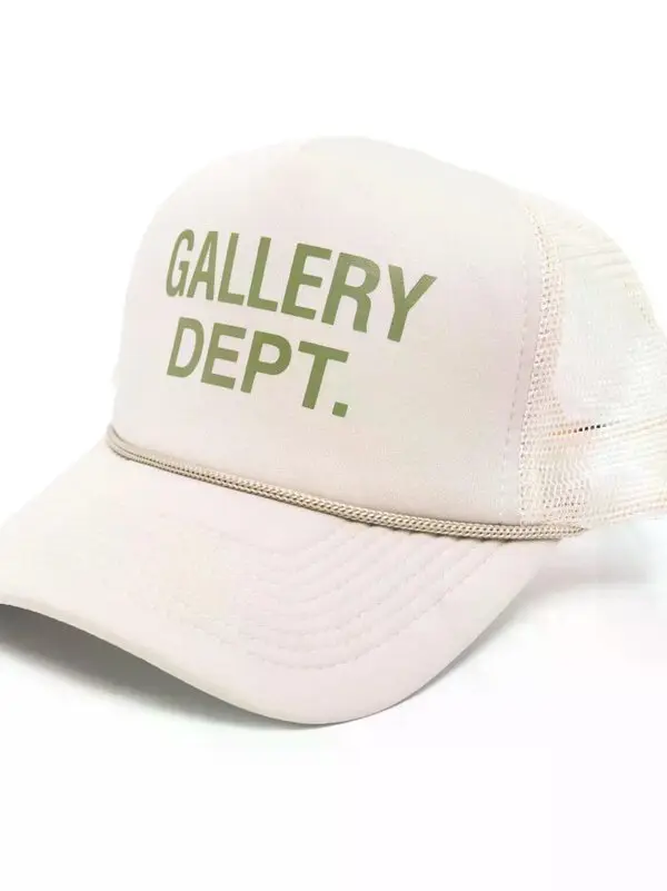 GALLERY DEPT. Logo-print Trucker Hat - Neutrals