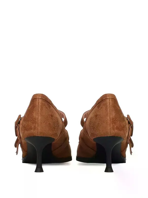 GIULIANO GALIANO Geluci Suede Pumps - Brown