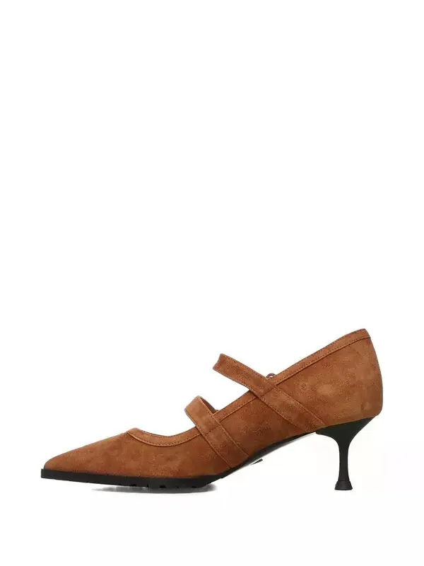 GIULIANO GALIANO Geluci Suede Pumps - Brown