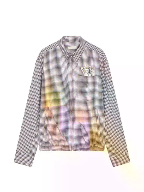 CROQUIS Check-print Shirt Jacket