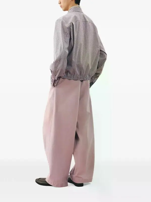 CROQUIS Check-print Shirt Jacket