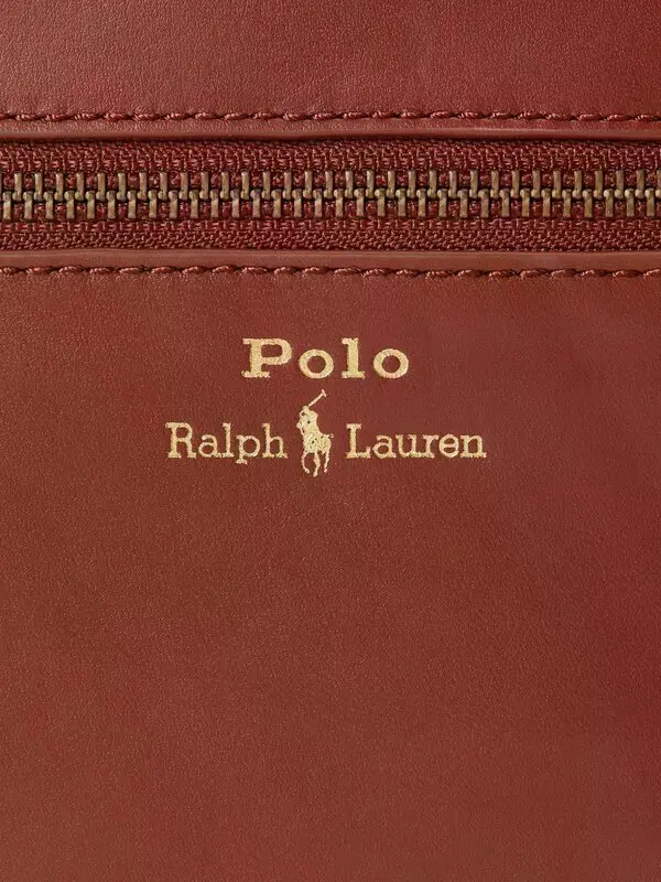 Polo Ralph Lauren Zipped Leather Backpack