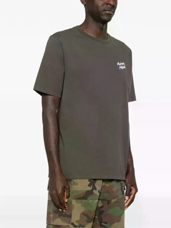 Maison Kitsuné Handwriting Logo-print T-shirt