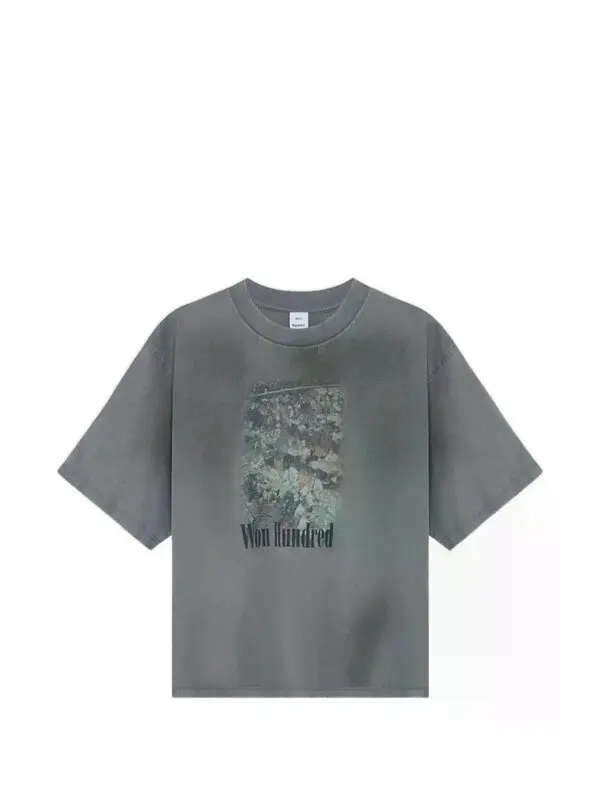 WON HUNDRED Houston Casino T-shirt - Grey