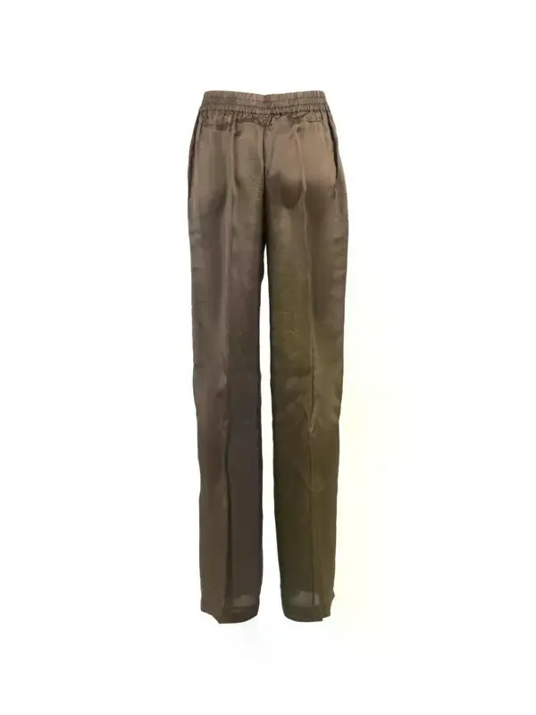 Aspesi Elasticated Trousers - Brown