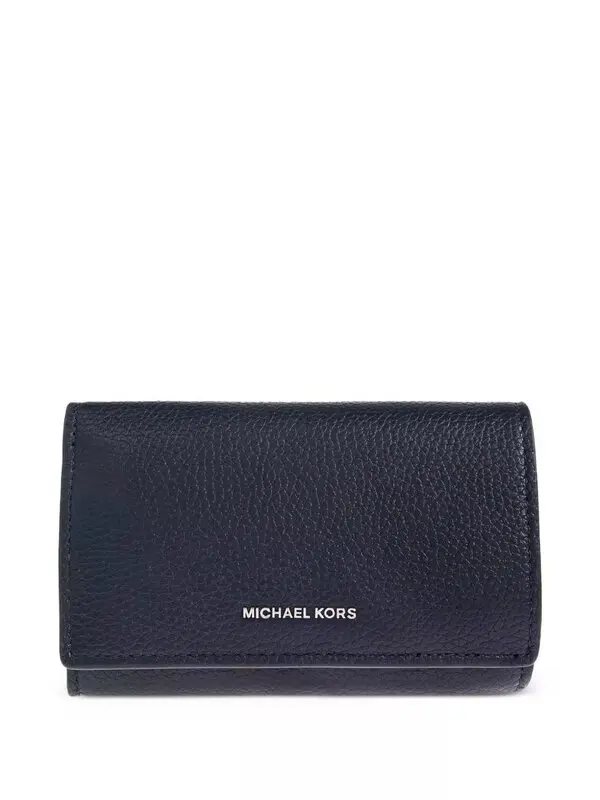 Michael Kors Large Jet Set Flap Wallet - Blue