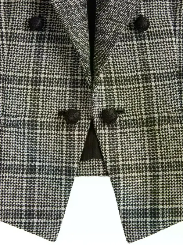 Valentino Garavani Double-breasted Check Jacket