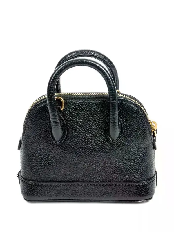 Balenciaga Ville Logo-print Mini Tote - Black