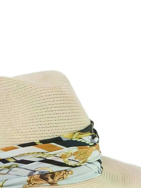 Eugenia Kim Scarf-patterned Sun Hat