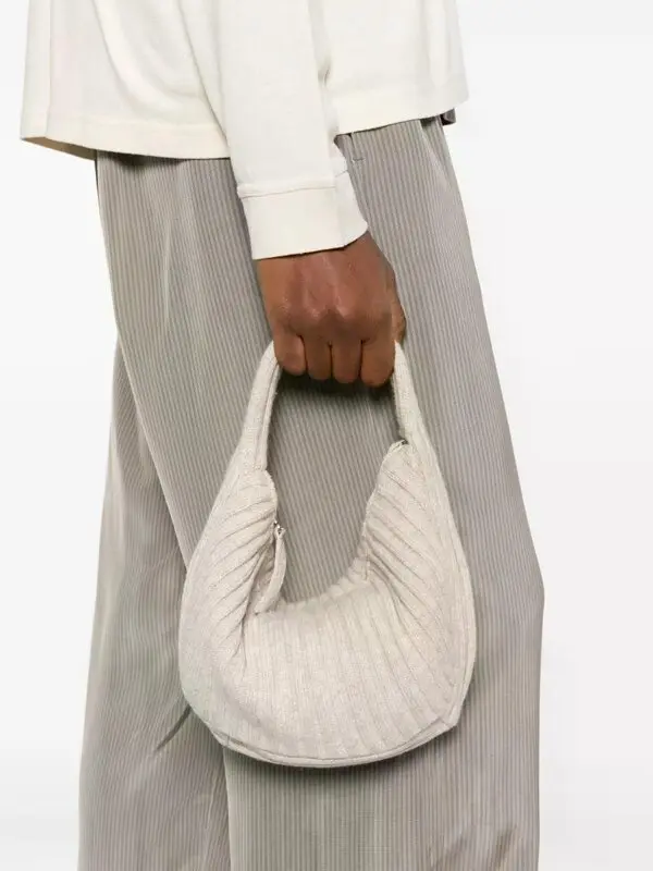 AYA MUSE Ribbed Zip Tote Bag