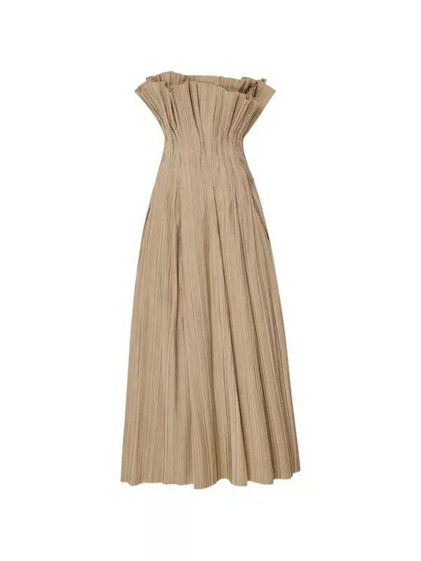 THE ROW Strapless Maxi Dress