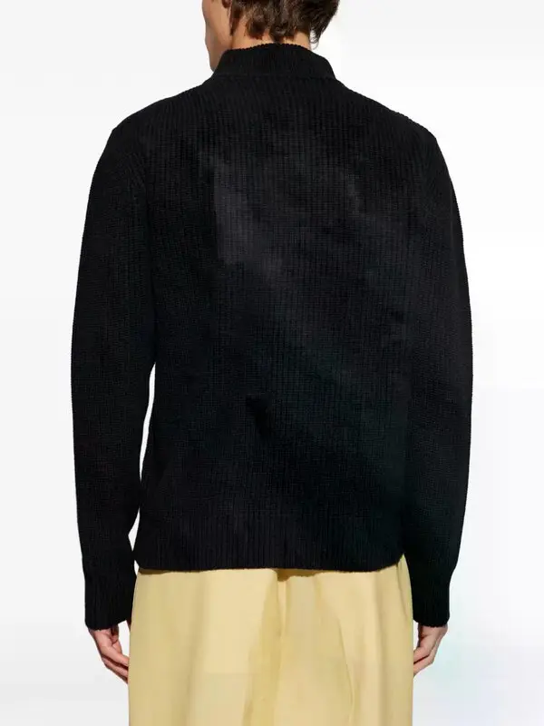 VIVIENNE WESTWOOD Fisherman Zip-up Sweater