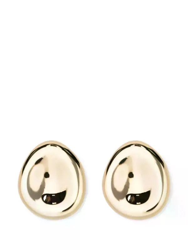 JOSEPH Large Bean Earrings - Gold