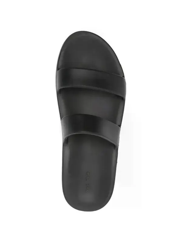 THE ROW Foam Slides - Black