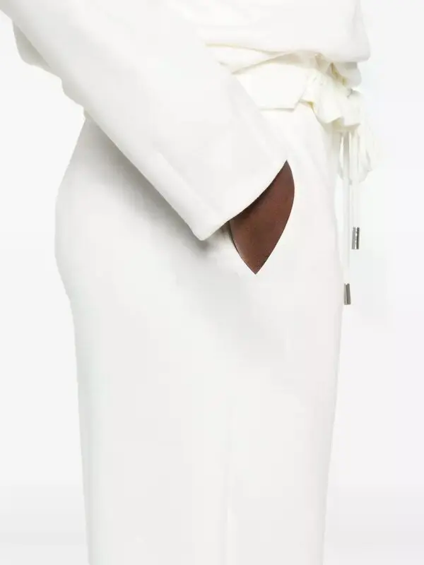 Max Mara Wide-leg Cropped Trousers