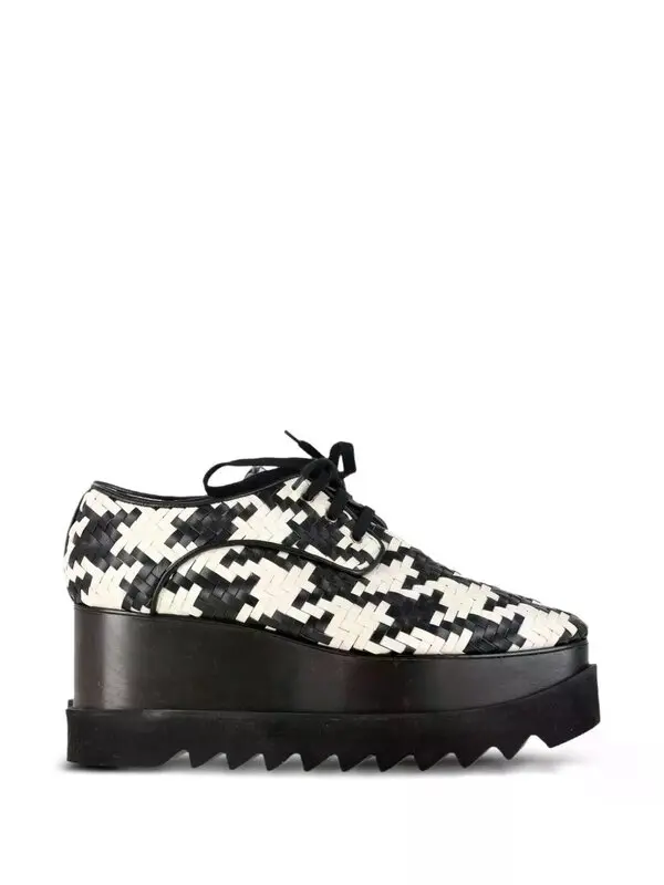 Stella McCartney Elyse Woven Platform Sneakers