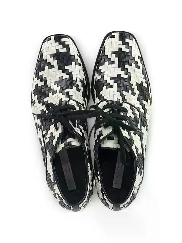 Stella McCartney Elyse Woven Platform Sneakers