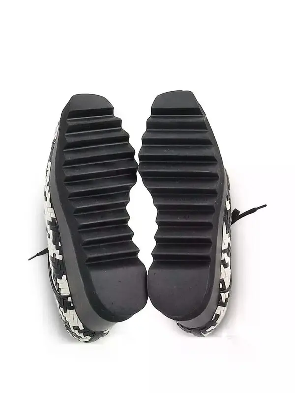 Stella McCartney Elyse Woven Platform Sneakers